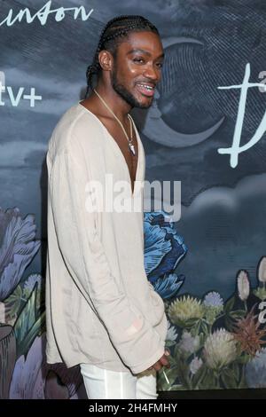 LOS ANGELES - NOV 1: Curtis Morlaye at the Apple TV+ Dickinson Season 3 ...