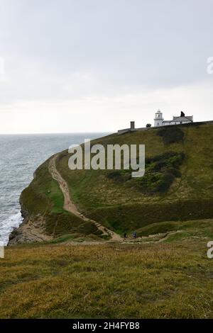 Anvil Point Lighthouse, a fully-automated lighthouse located at ...
