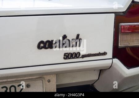Lamborghini Countach Badge Stock Photo - Alamy