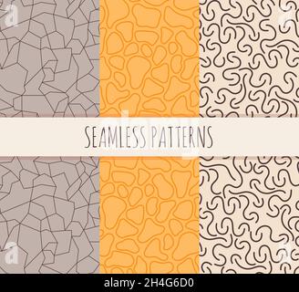 textures patterns six colors Stock Vector Image & Art - Alamy