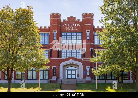 Sunny view of the Ryerson Hall of Northwestern Oklahoma State ...