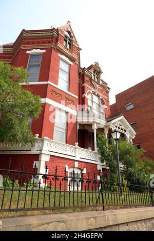 USA, Montana, Butte, Copper King Mansion B & B, National Historic Place ...