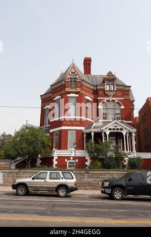 USA, Montana, Butte, Copper King Mansion B & B, National Historic Place ...