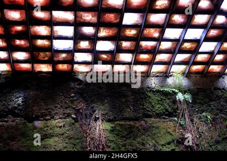 Glass skylights of Underground Seattle, a network of underground ...