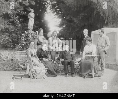 Giulio Ricordi - portrait, Italian music publisher, 1840-1912 Stock ...