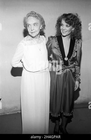 Lillian Gish and Natalie Wood at A Gift Of Music at Metromedia Square ...