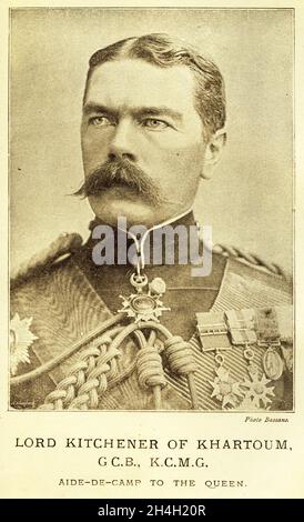 HERBERT KITCHENER, 1st EARL KITCHENER (1850-1916) British army officer ...