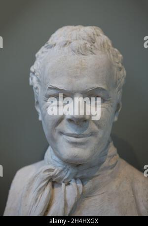 Bust of French sculptor Étienne Maurice Falconet by French sculptor ...
