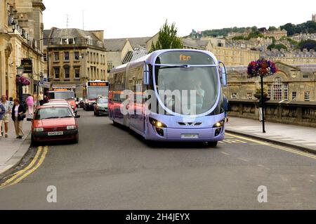 First Group Ftr bus in Bath Stock Photo - Alamy
