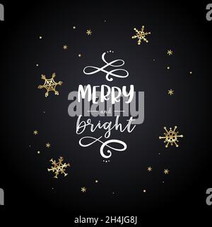 Lovely hand written Christmas design in German language, saying "Silent ...