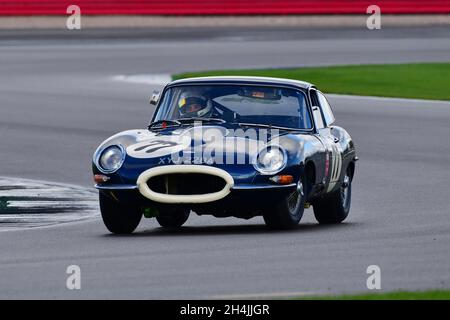 Guy Ziser, Will Arif, Jaguar E-Type FHC, Motor Racing Legends, Jaguar ...
