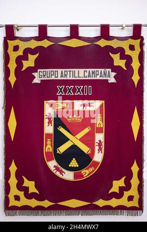 VALENCIA, SPAIN - Oct 01, 2021: A vertical closeup of an old ...