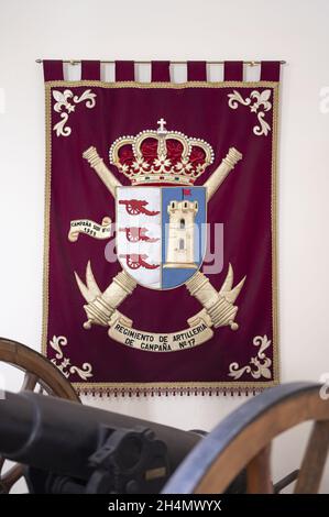 VALENCIA, SPAIN - Oct 01, 2021: A vertical closeup of an old ...