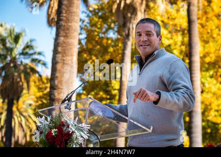 Wade Crowfoot, California Secretary of Natural Resources, speaks during ...
