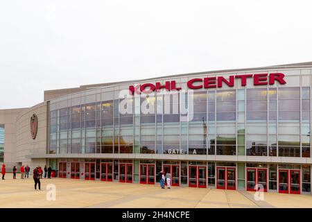 The Kohl Center on the University of Wisconsin Madison campus WI Stock ...