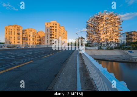 Modern city buildings in Montpellier, France Stock Photo - Alamy
