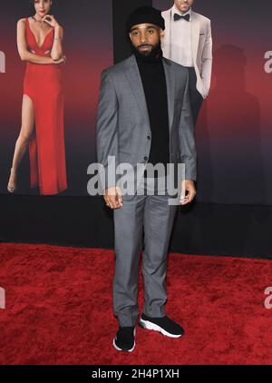 Philemon Chambers arrives at the Netflix's RED NOTICE World Premiere ...