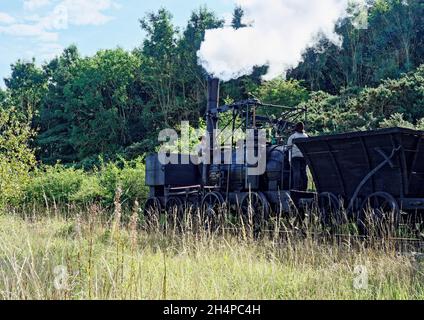 Puffing Billy, steam locomotive 1813 Stock Photo - Alamy