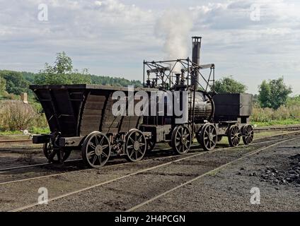 Puffing Billy, steam locomotive 1813 Stock Photo - Alamy