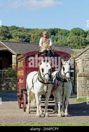 The recreated Rowley Station at the Beamish Museum, a classic scene ...