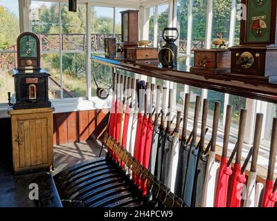 The recreated Rowley Station at the Beamish Museum, a classic scene ...