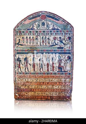 Ancient Egyptian stele of Disiset musician of Amon Re, 250-200 BC ...