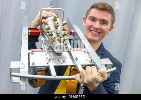 Nuremberg, Germany. 04th Nov, 2021. Rebecca Ritter, inventor from the ...