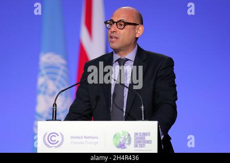 Simon Stiell, United Nations climate chief, speaks during a news ...