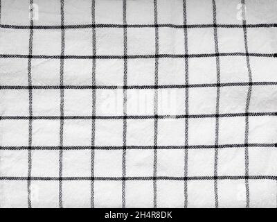 Plaid Abstract Pattern Fabric Picnic Tablecloth Vintage Gingham ...