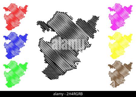 Indore district (Madhya Pradesh State, Indore division, Republic of ...