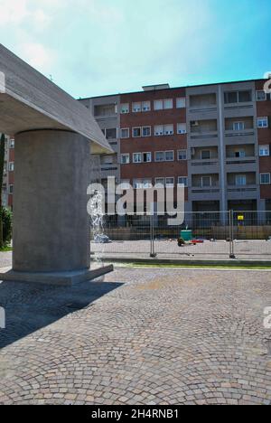 Segrate, Milan, Lombardy, Italy: The amazing monument to the partisans ...