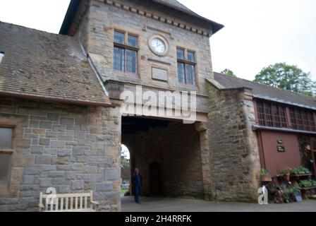 Gift shop at Cragside, Rothbury, Northumberland, England, UK, United ...