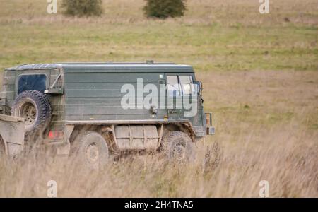 A British army Steyr-Daimler-Puch - BAE Systems Pinzgauer high-mobility ...