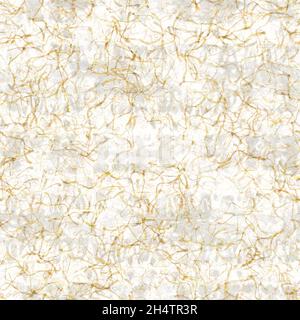 Handmade white gold metallic rice sprinkles paper texture. Seamless ...