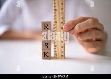 Risk Measurement And Strategic Assessment. Measure Using Scale Stock ...