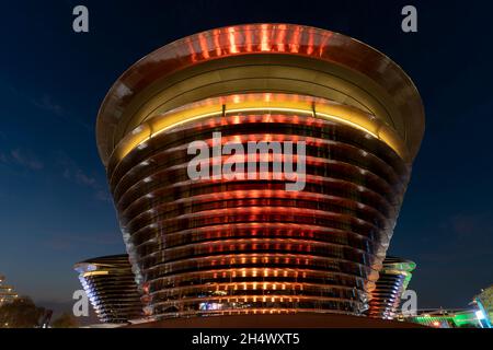 The Mobility Pavilion, designed by the award-winning Foster + Partners ...