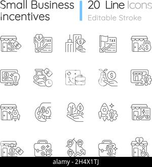 Web development firm linear icons set. Code, Design, UI/UX, Backend, Frontend, Development ...