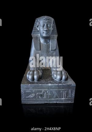 Egyptian sphinx statue sculpture of Nepherites 1st, 398-392 BC, 29th ...