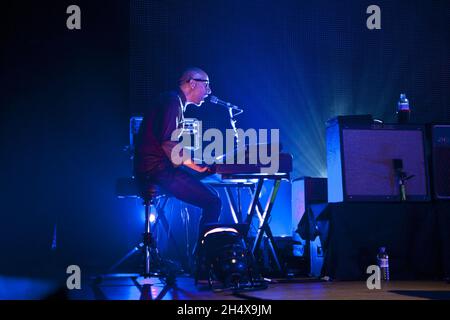Dean Deavall of Feeder live in concert at The Civic Hall in ...