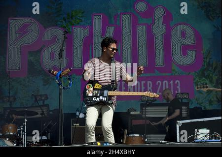Temper Trap in concert during Parklife Weekender Festival in Heaton ...