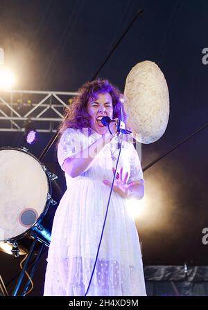 Megan James of Purity Ring during the Life Is Beautiful Music Festival ...