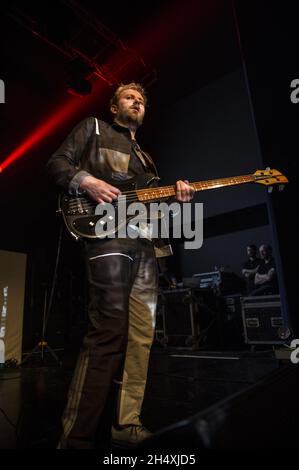 Bob Hardy of Franz Ferdinand performs at the Outside Lands Music & Art ...