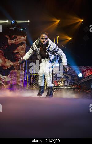 Jason Derulo performing live at the NIA in Birmingham Stock Photo - Alamy