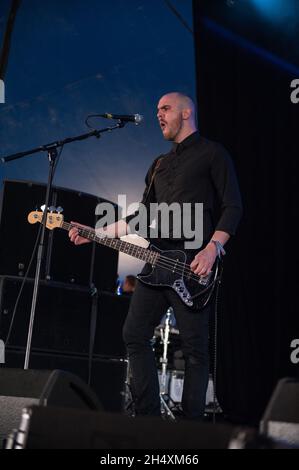 Arcane Roots live on stage at the Concorde 2 as part of The Great ...