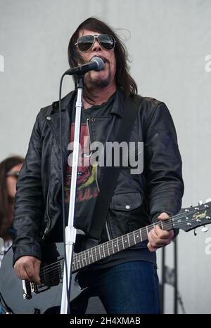 Dave Wyndorf of Monster Magnet perform at the 2011 Soundwave Festival ...