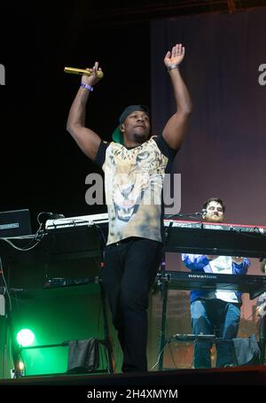 Rudimental perform on stage at Wireless Festival in Finsbury Park in ...