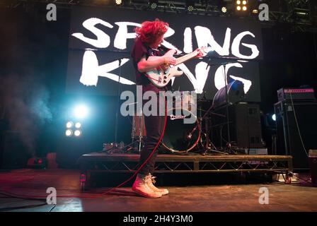 Spring Kings performing live on stage on day 2 of Festival No. 6 on ...
