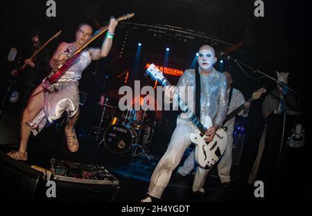 Evil Blizzard performs on 17 November 2018 at Hare & Hounds in ...