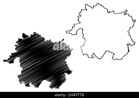 Shivpuri district (Madhya Pradesh State, Gwalior division, Republic of ...