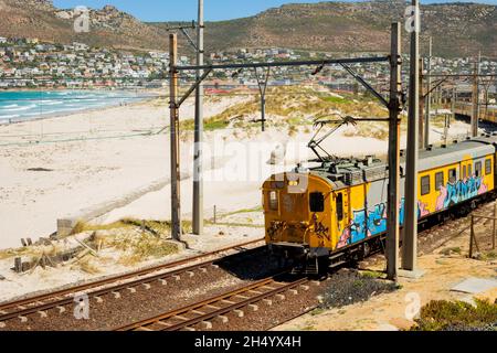 Fish Hoek Train Station in Cape Town Stock Photo - Alamy